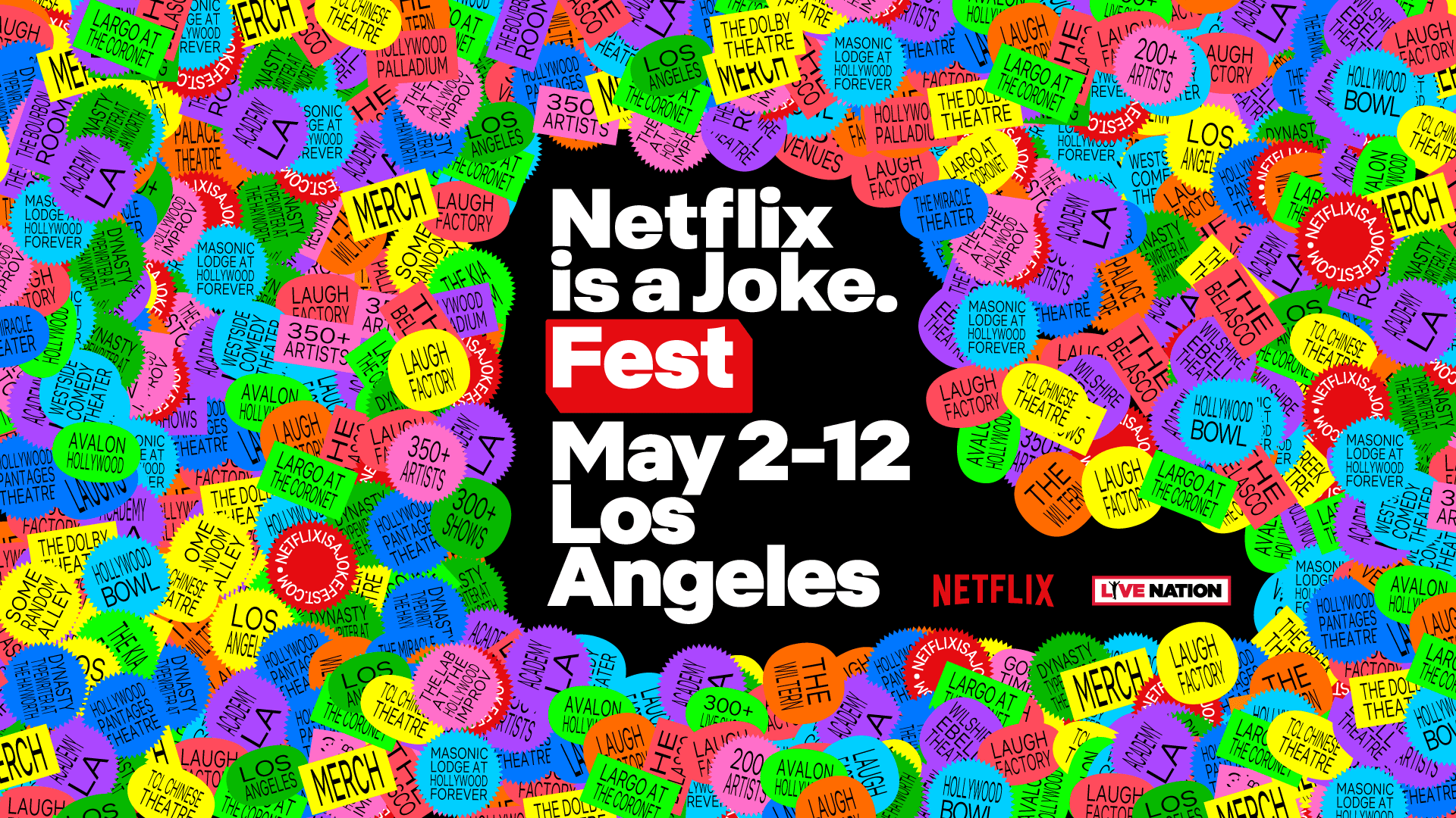 Ticket Thursday - Netflix Is a Joke - Giveaway - Good Karma Brands