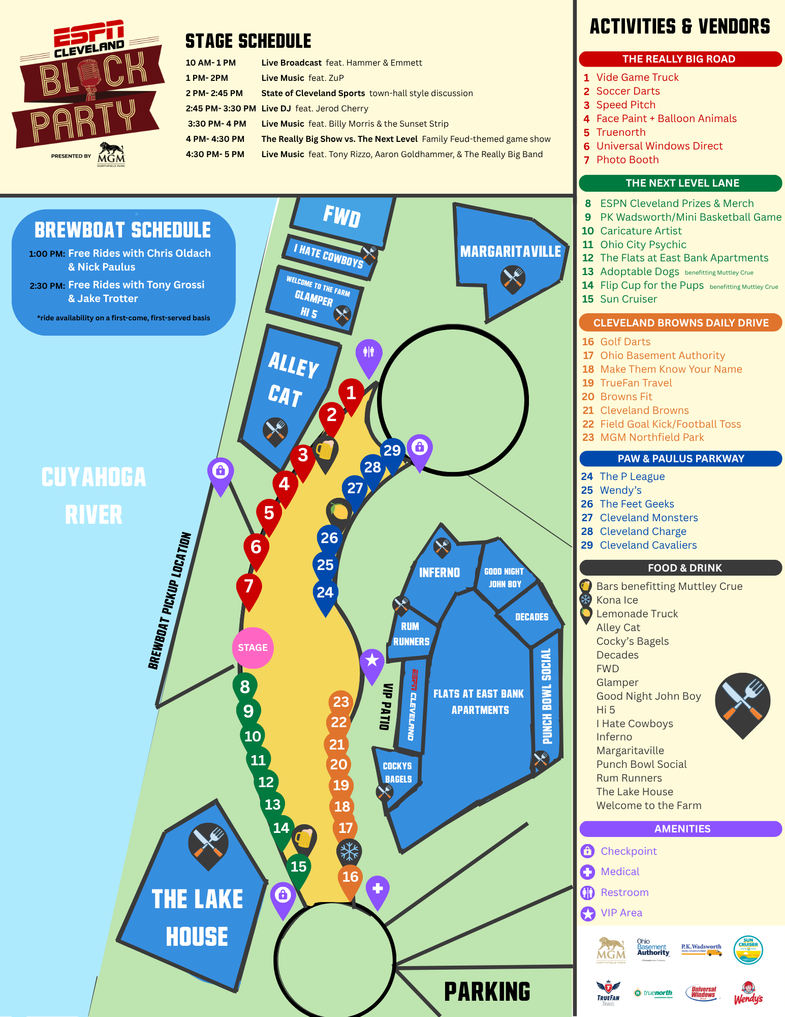 2025 ESPN Cleveland Block Party - Good Karma Brands