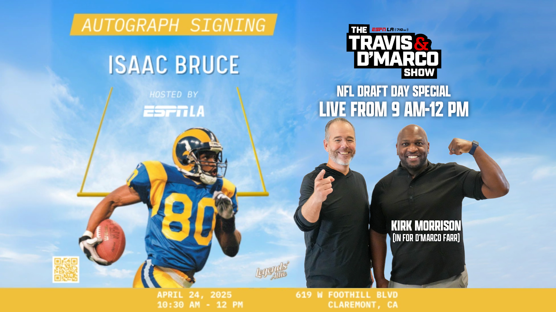 ESPN LA Legend's Draft Party On-Site Raffle - Good Karma Brands