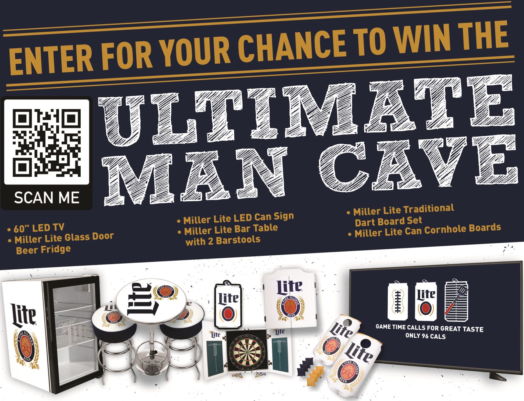 Miller Lite Man Cave Contest - Good Karma Brands